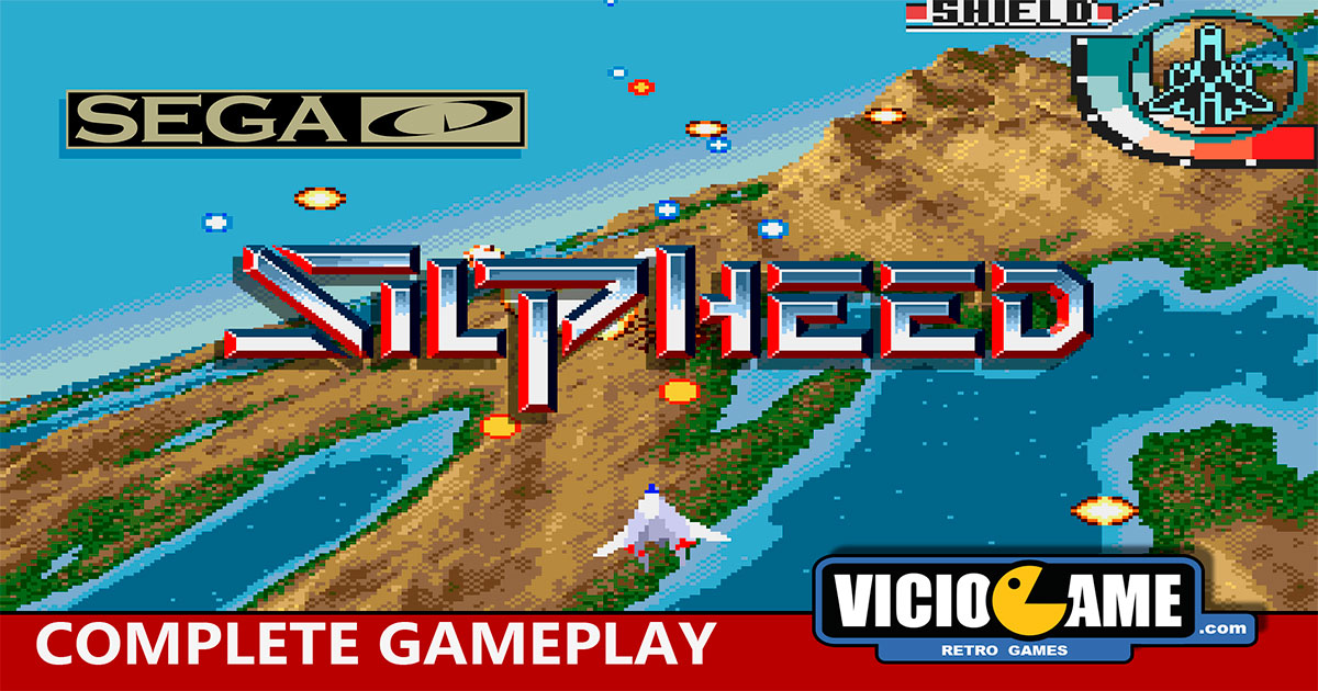 🎮 Silpheed (Sega CD) Complete Gameplay – VICIOGAME