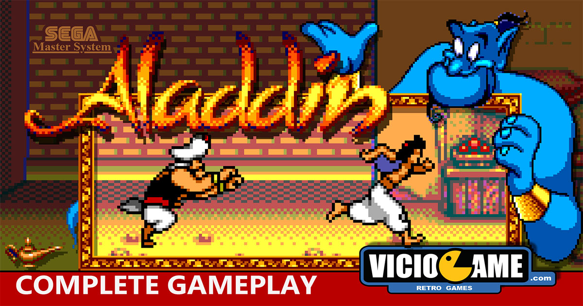 🎮 Aladdin (Master System) Complete Gameplay – VICIOGAME