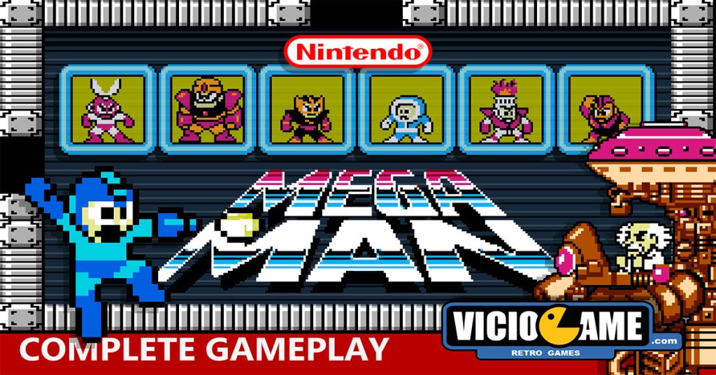 🎮 Mega Man (Nintendo) Complete Gameplay – VICIOGAME