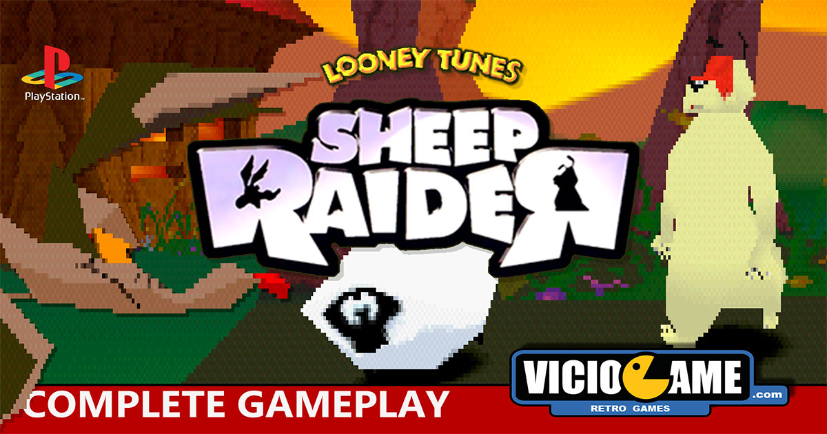 🎮 Sheep Raider (PlayStation) Complete Gameplay – VICIOGAME