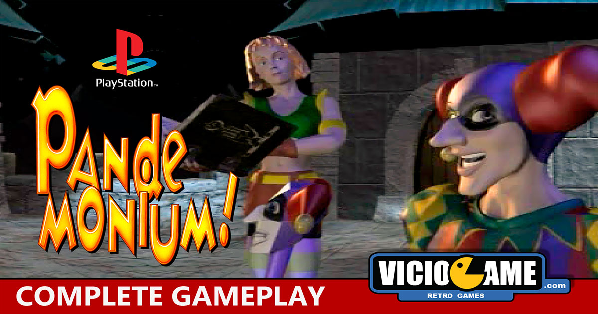 🎮 Pandemonium! (PlayStation) Complete Gameplay – VICIOGAME