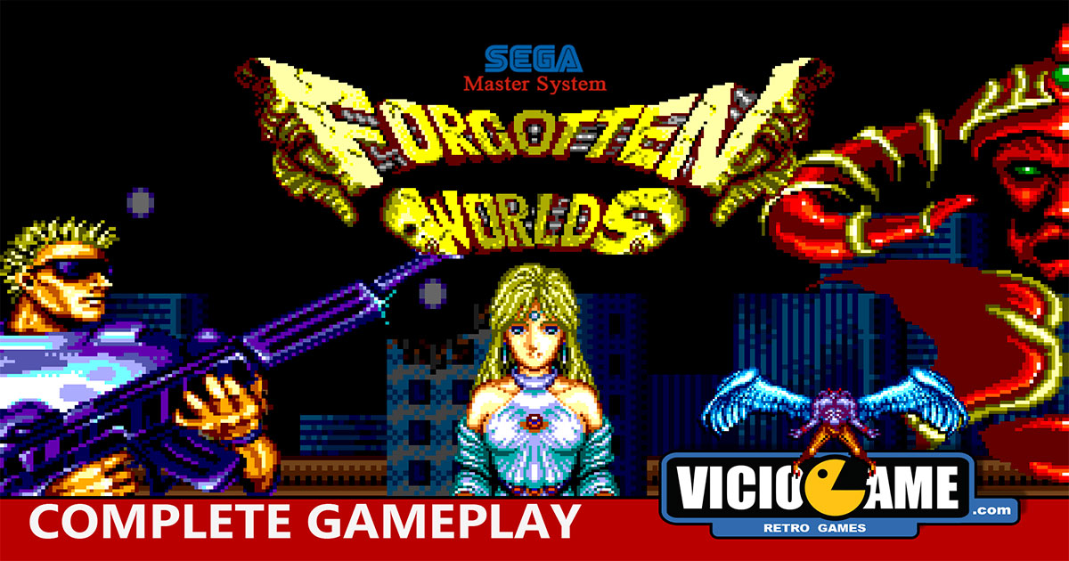 🎮 Forgotten Worlds (Master System) Complete Gameplay – VICIOGAME