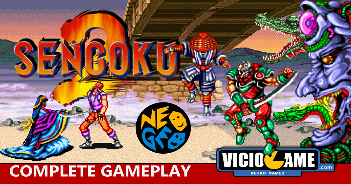 🎮 Sengoku 2 (Neo Geo) Complete Gameplay – VICIOGAME