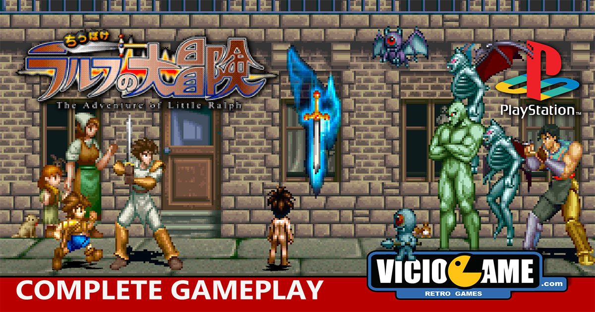 🎮 The Adventure of Little Ralph (PlayStation) Complete Gameplay – VICIOGAME