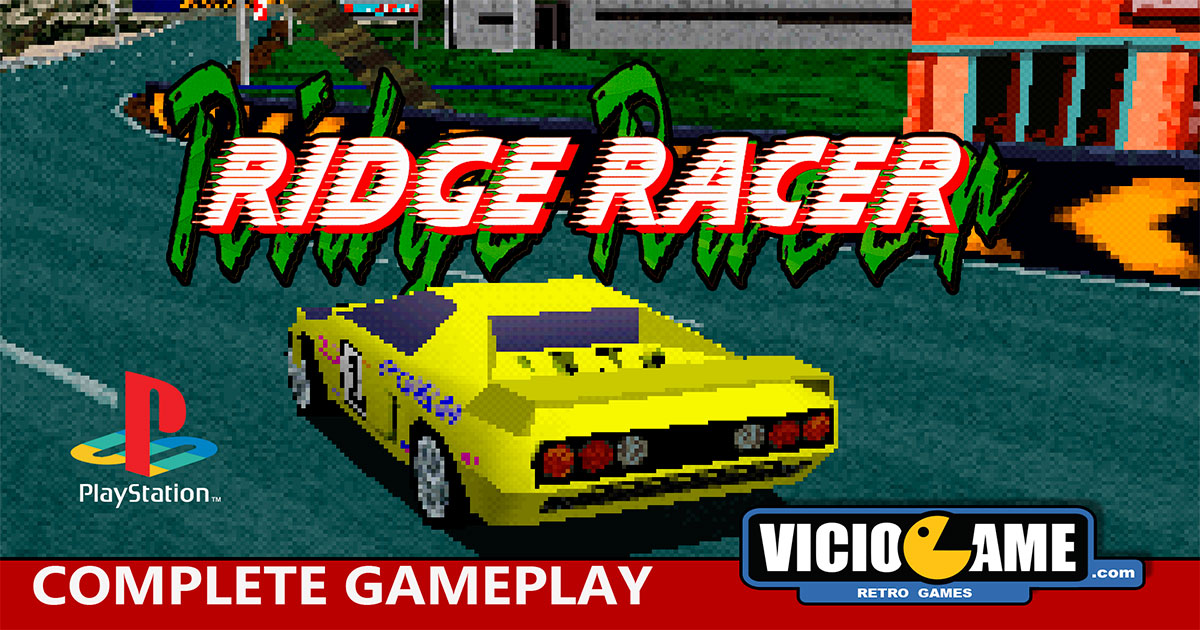 🎮 Ridge Racer (PlayStation) Complete Gameplay – VICIOGAME