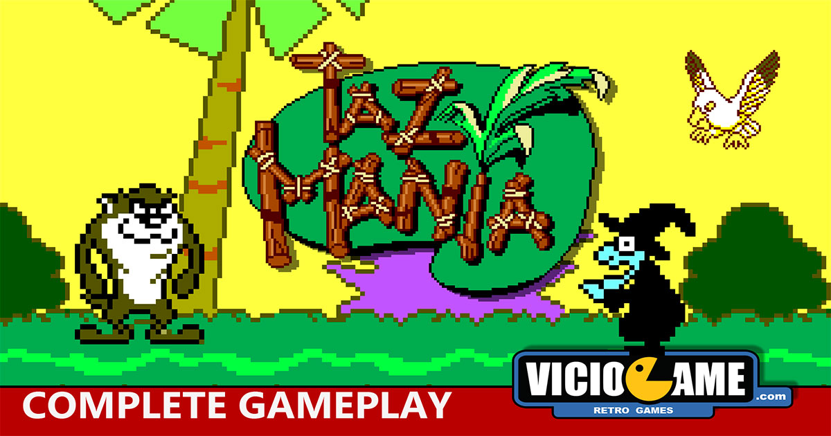 🎮 Taz-Mania (Master System) Complete Gameplay – VICIOGAME