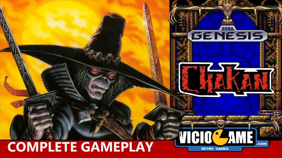 🎮 Chakan (Mega Drive) Complete Gameplay – VICIOGAME