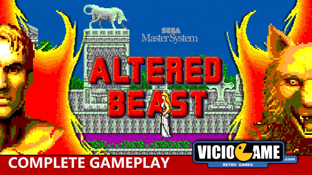 🎮 Altered Beast (Master System) Complete Gameplay – VICIOGAME