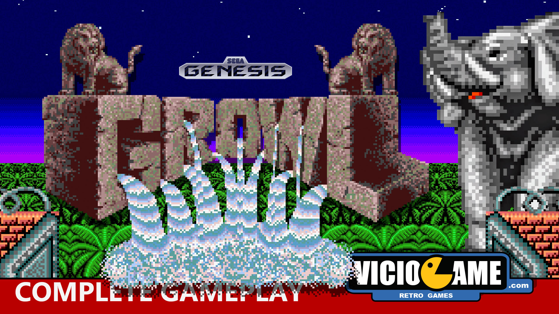 🎮 Growl (Mega Drive) Complete Gameplay – VICIOGAME
