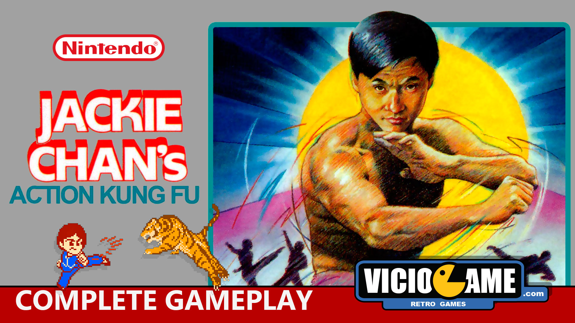 🎮 Jackie Chan (Nintendo) Complete Gameplay – VICIOGAME