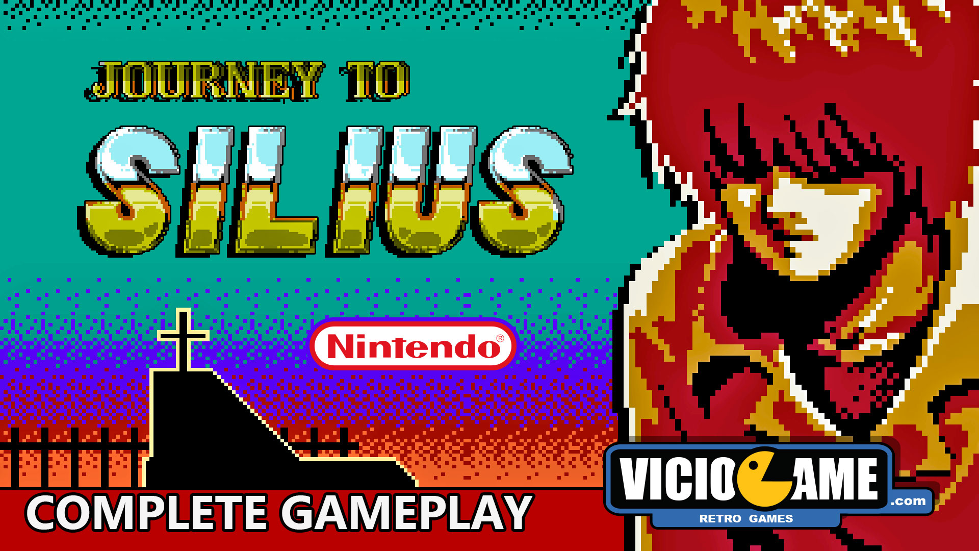 🎮 Journey to Silius (Nintendo) Complete Gameplay – VICIOGAME
