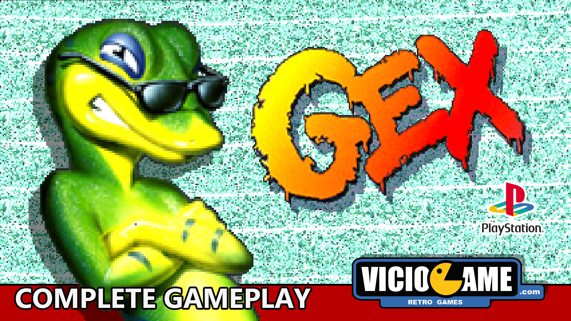 🎮 Gex (PlayStation) Complete Gameplay – VICIOGAME