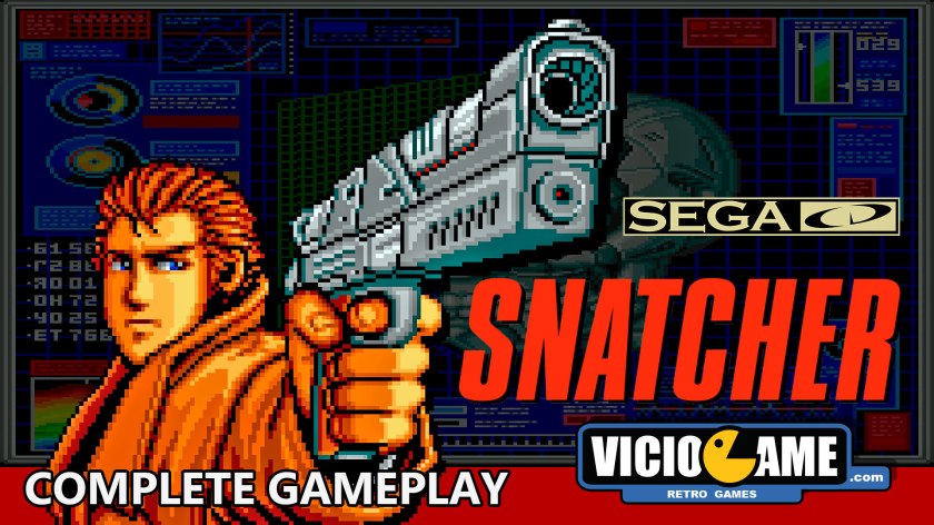🎮 Snatcher (Sega CD) Complete Gameplay – VICIOGAME