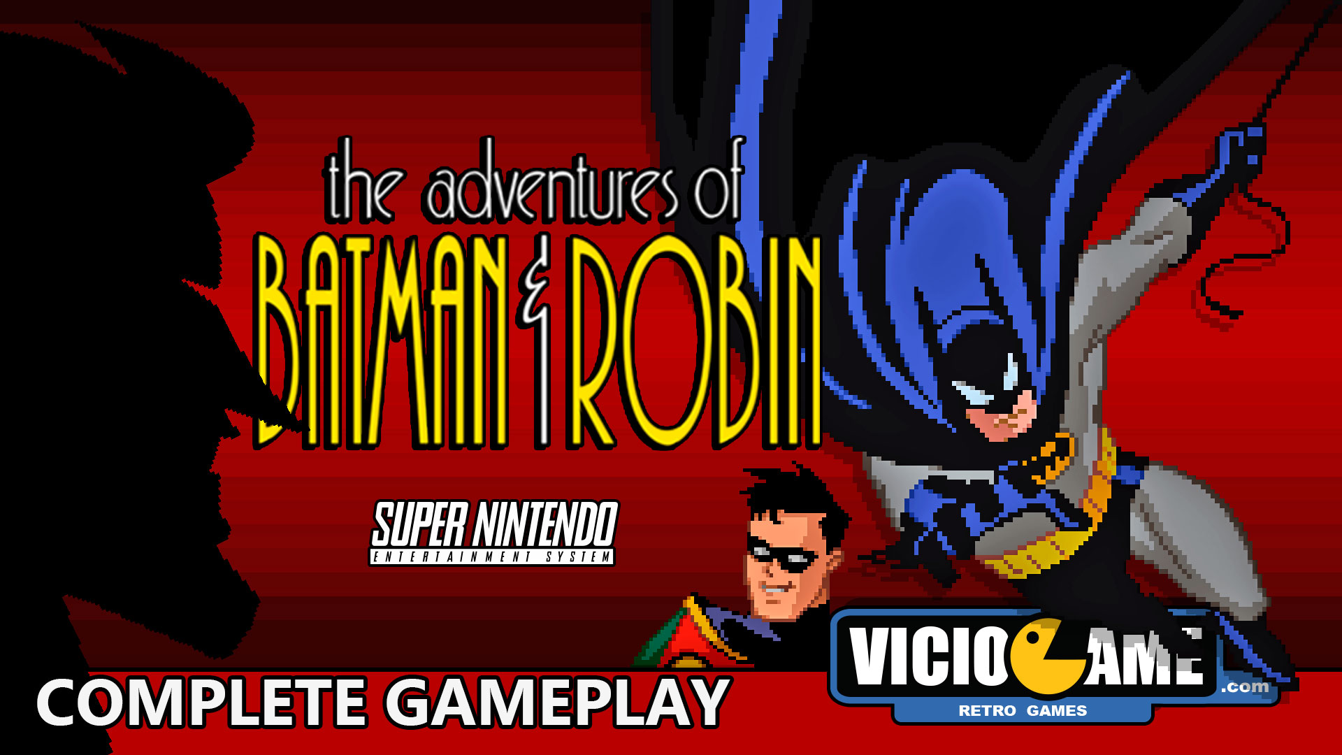 🎮 The Adventures of Batman & Robin (Super Nintendo) Complete Gameplay ...