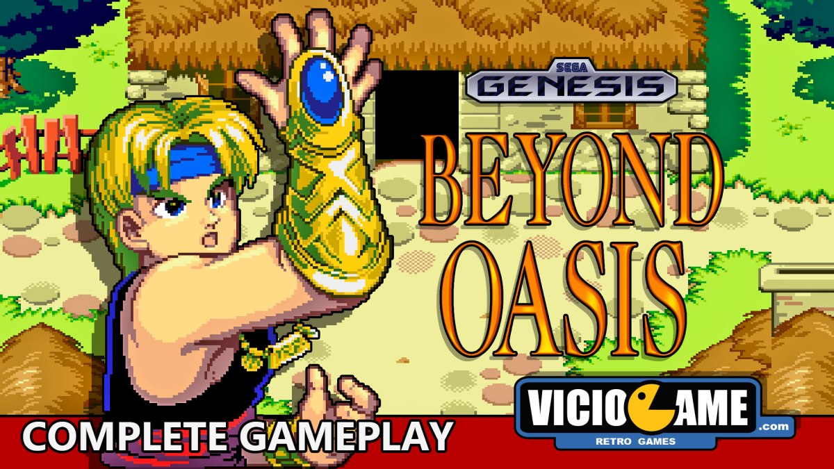 🎮 Beyond Oasis (Mega Drive) Complete Gameplay – VICIOGAME