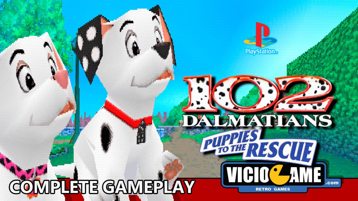 🎮 102 Dalmatians (PlayStation) Complete Gameplay – VICIOGAME