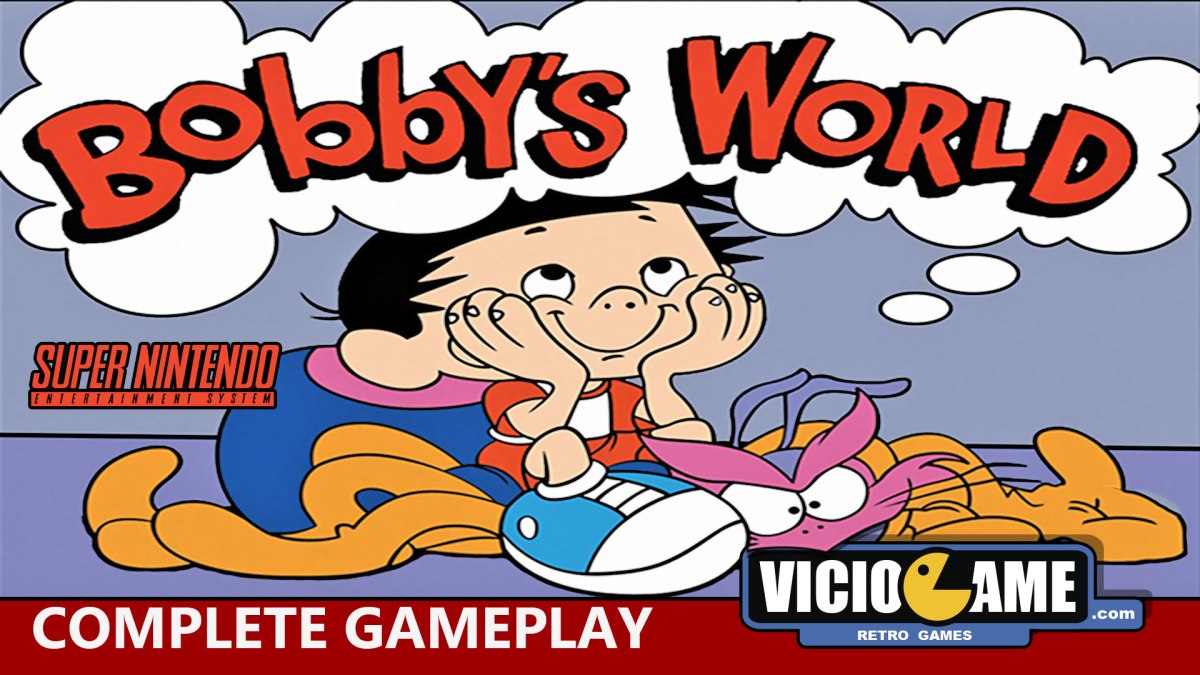 🎮 Bobby’s World (Super Nintendo) Complete Gameplay – VICIOGAME