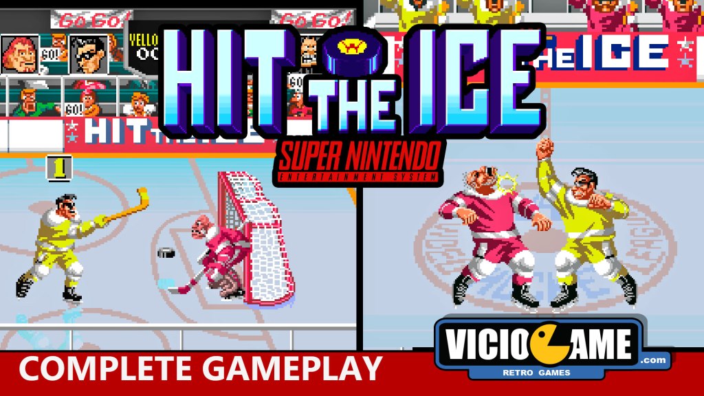 🎮 Hit the Ice (Super Nintendo) Complete Gameplay – VICIOGAME