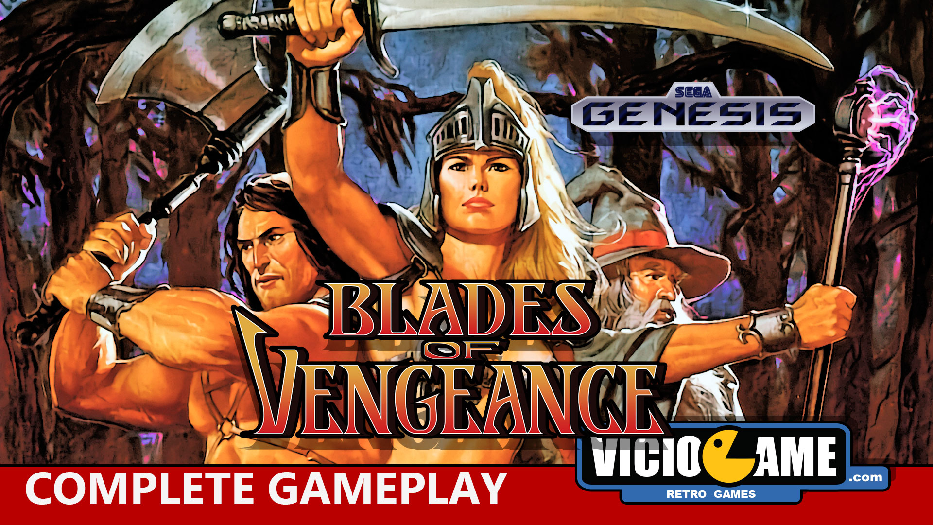 🎮 Blades of Vengeance (Mega Drive) Complete Gameplay – VICIOGAME