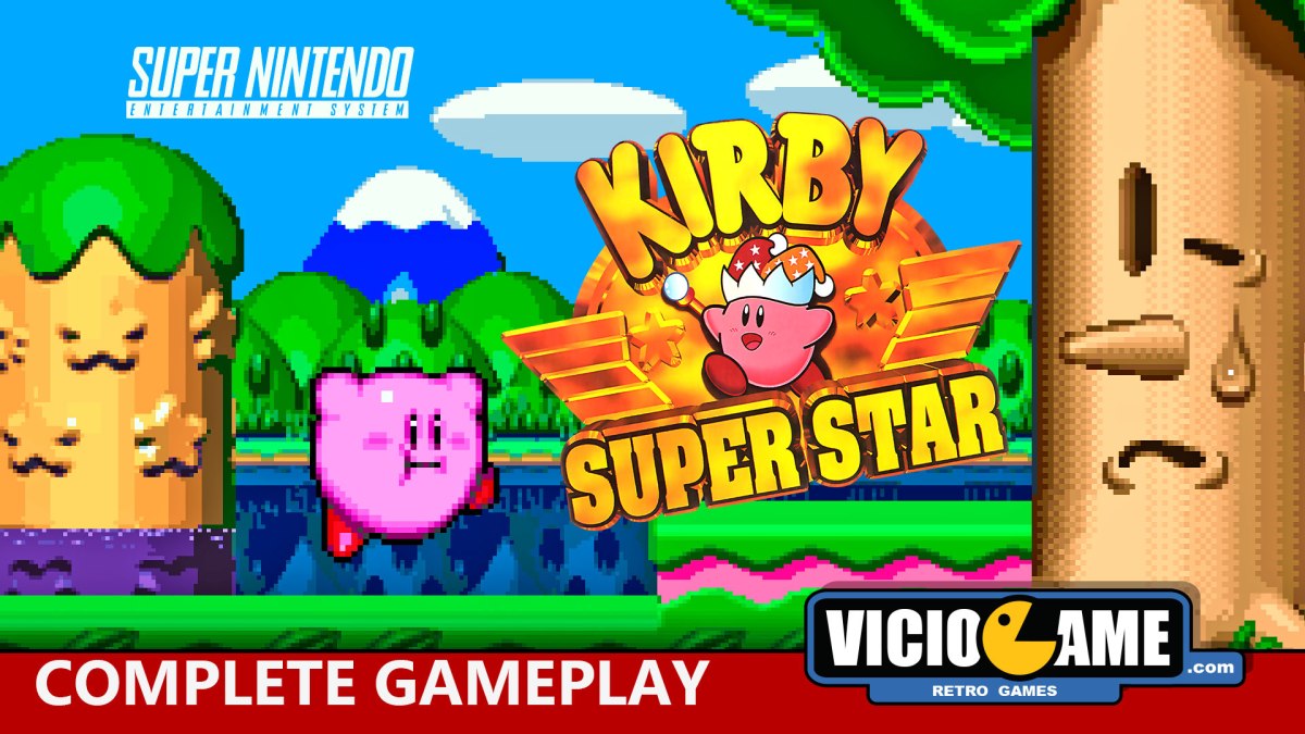 🎮 Kirby Super Star (Super Nintendo) Complete Gameplay – VICIOGAME