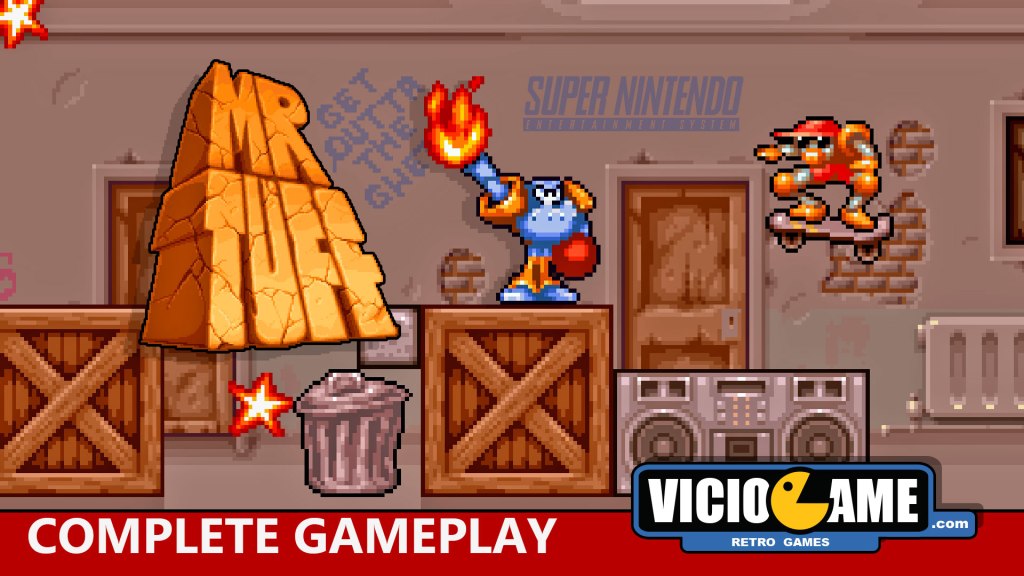 🎮 Mr. Tuff (Super Nintendo) Complete Gameplay – VICIOGAME