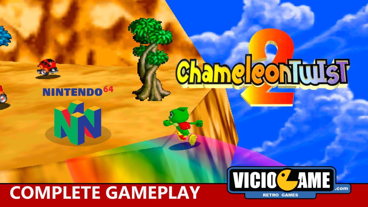 🎮 Chameleon Twist 2 (Nintendo 64) Complete Gameplay – VICIOGAME