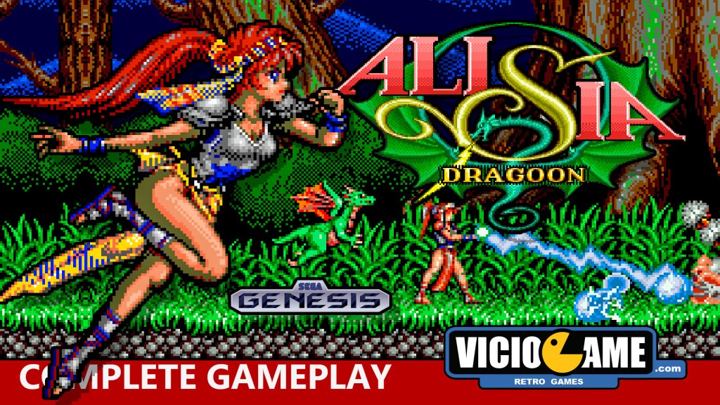 🎮 Alisia Dragoon (Mega Drive) Complete Gameplay – VICIOGAME