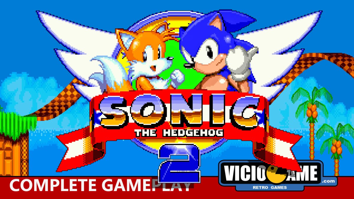 🎮 Sonic 2 (Mega Drive) Complete Gameplay – VICIOGAME