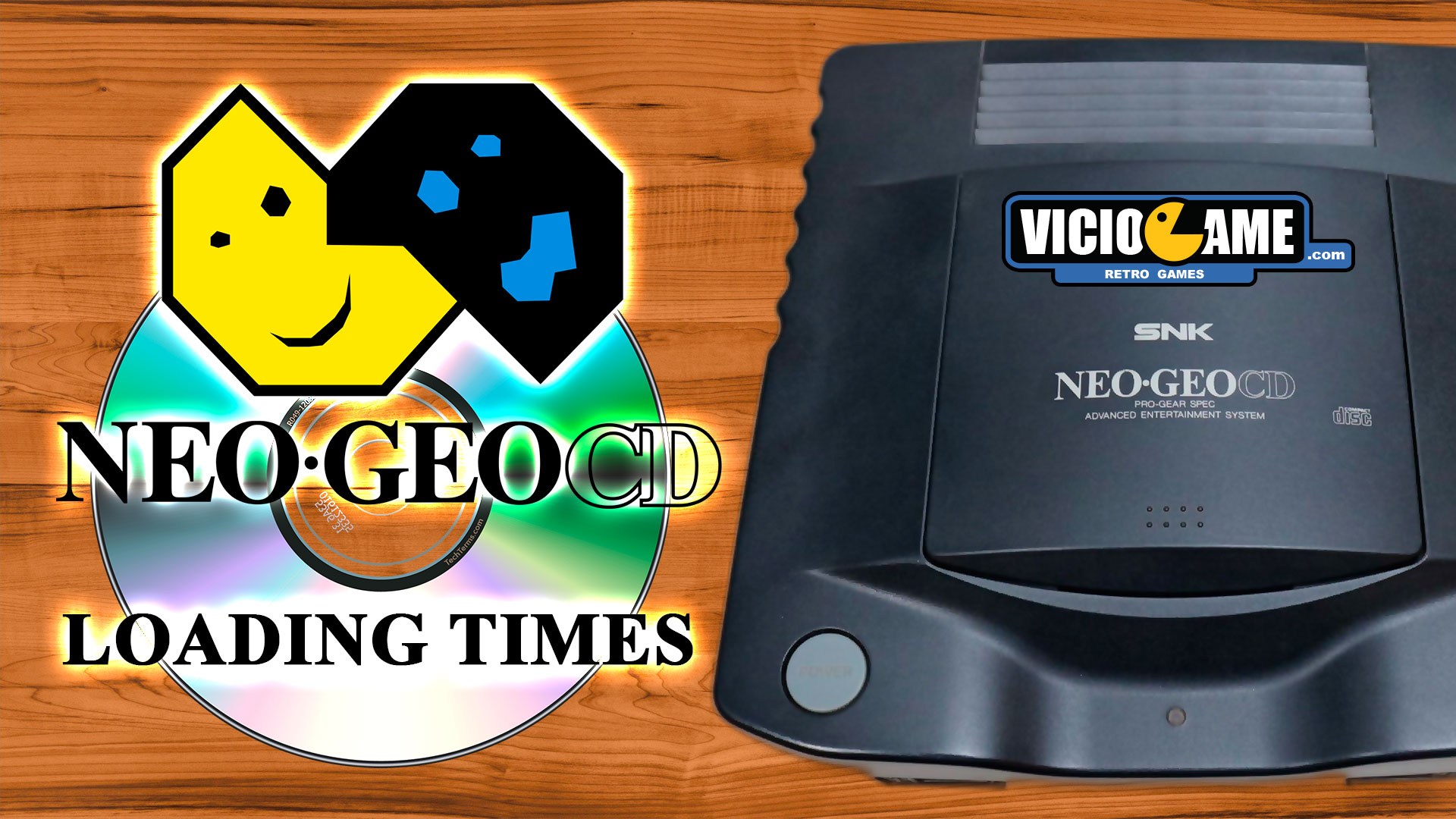 💿 Neo Geo CD Loading Times – VICIOGAME