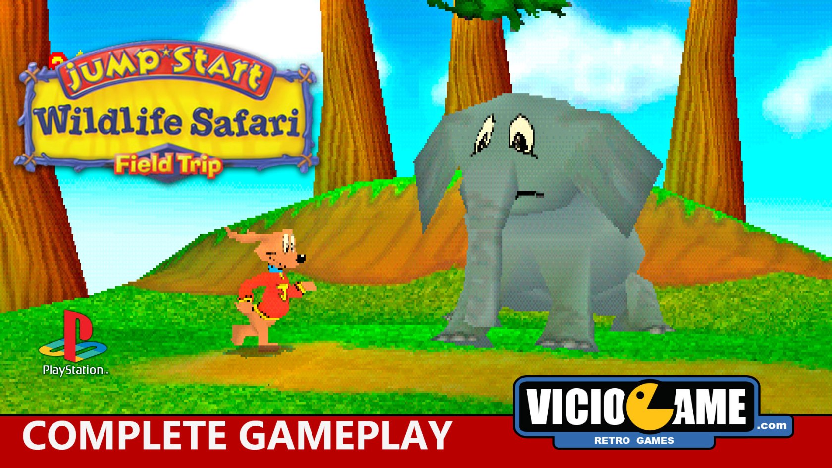 🎮 JumpStart Wildlife Safari (PlayStation) Complete Gameplay – VICIOGAME