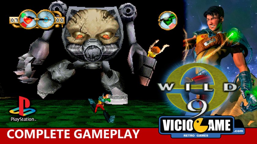 🎮 Wild 9 (Playstation) Complete Gameplay – VICIOGAME