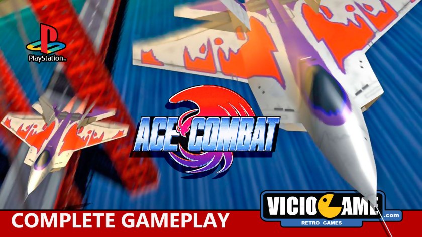 🎮 Air Combat (Playstation) Complete Gameplay – VICIOGAME
