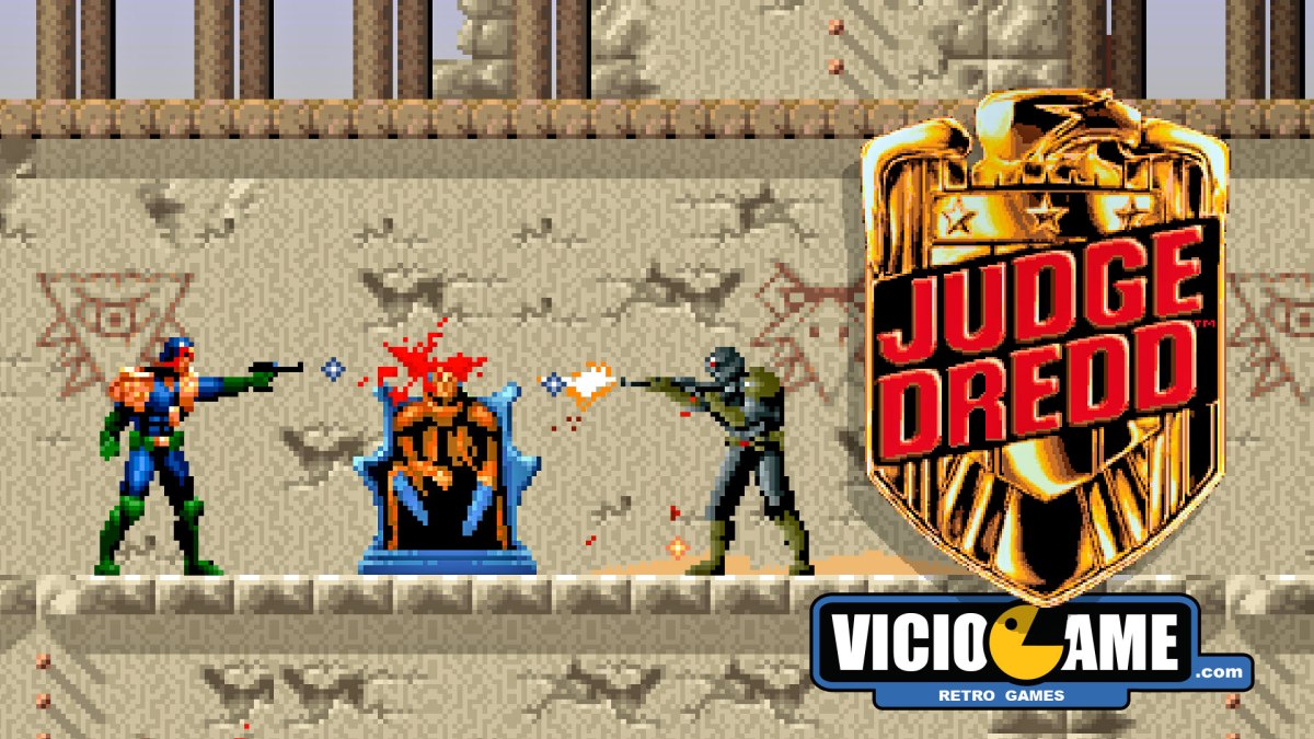 🎮 Judge Dredd (Super Nintendo) Complete Gameplay – VICIOGAME