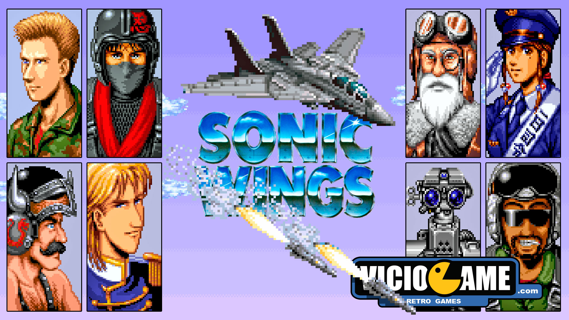 🎮 Sonic Wings (Super Nintendo) Complete Gameplay – VICIOGAME