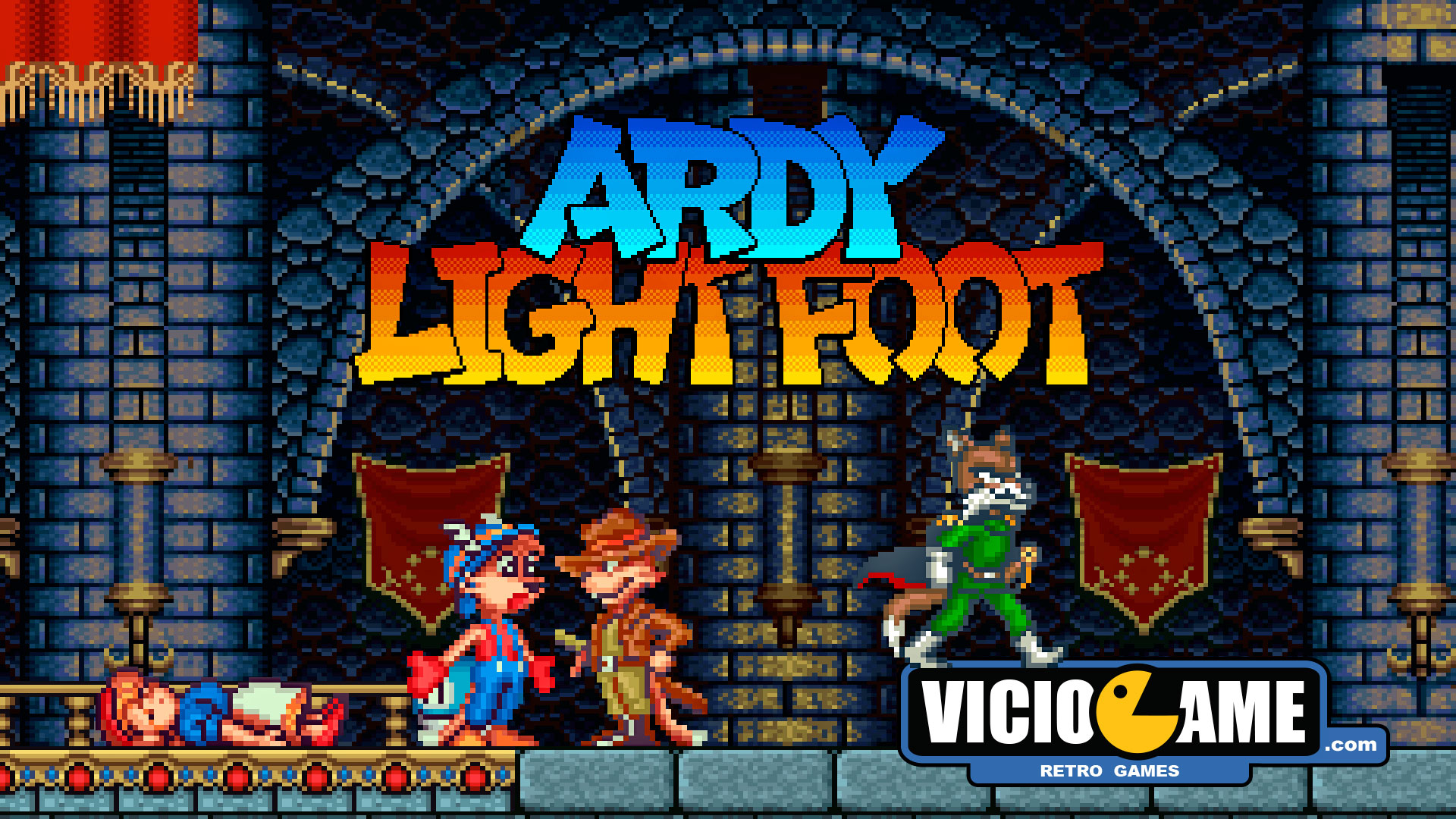 🎮 Ardy Lightfoot (Super Nintendo) Complete Gameplay – VICIOGAME