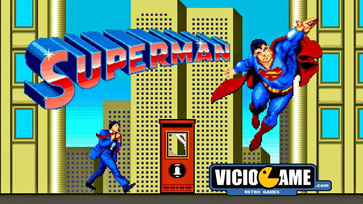 🎮 Superman (Mega Drive) Complete Gameplay – VICIOGAME