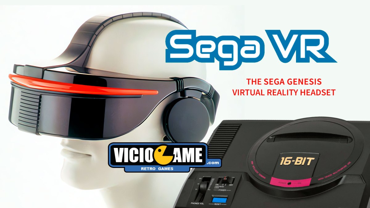 😎 Sega VR: the Sega Genesis virtual reality headset – VICIOGAME