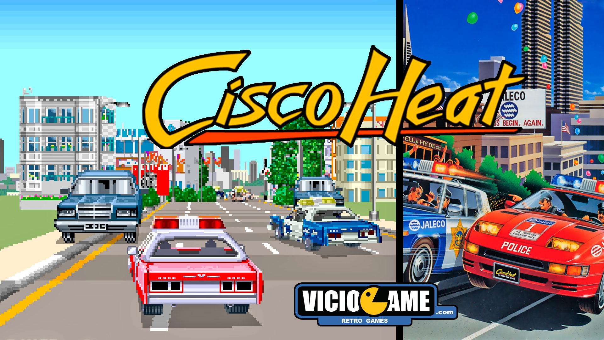 🎮 Cisco Heat (Arcade) Complete Gameplay – VICIOGAME