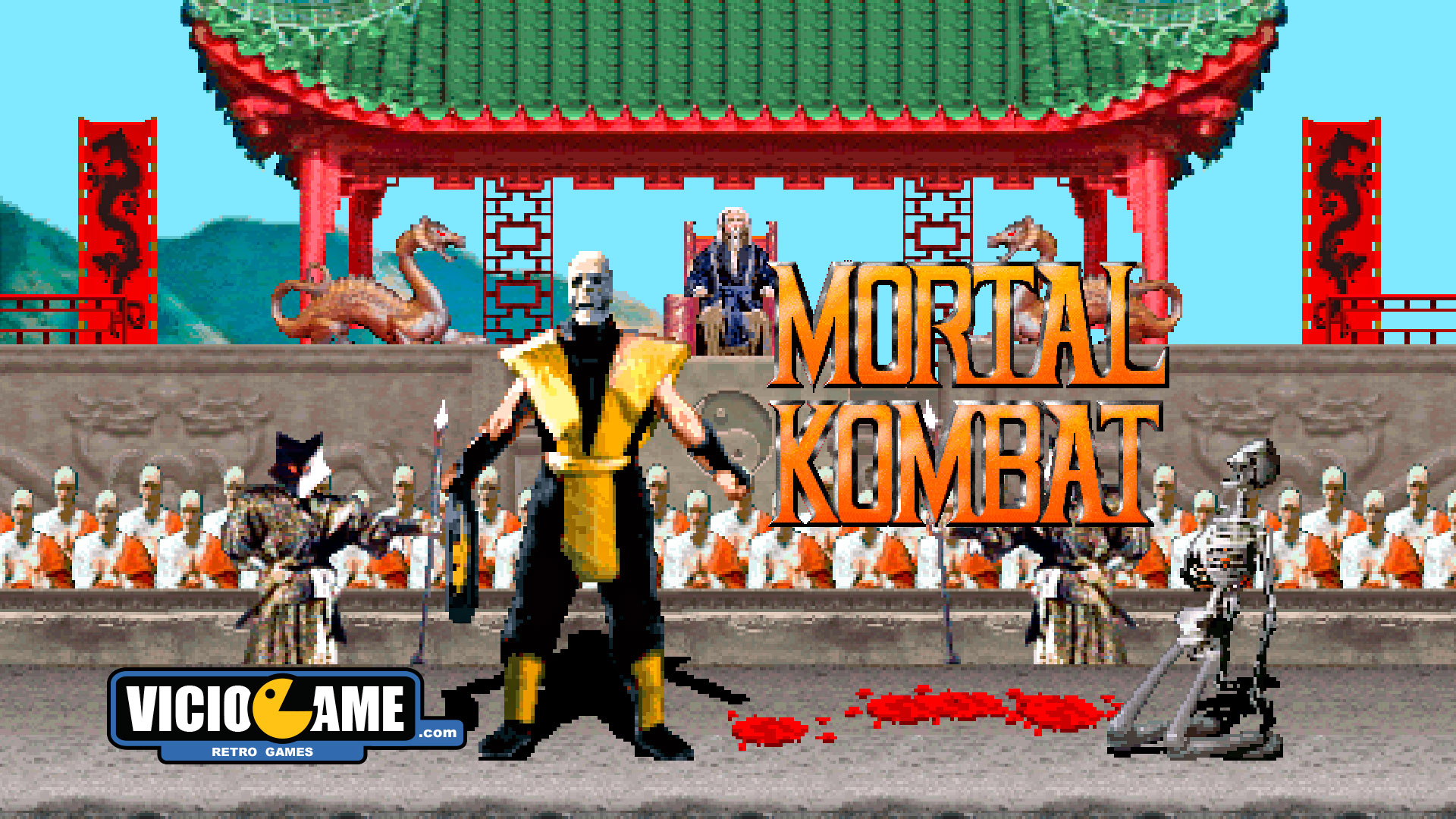 🎮 Mortal Kombat (Arcade) Complete Gameplay – VICIOGAME