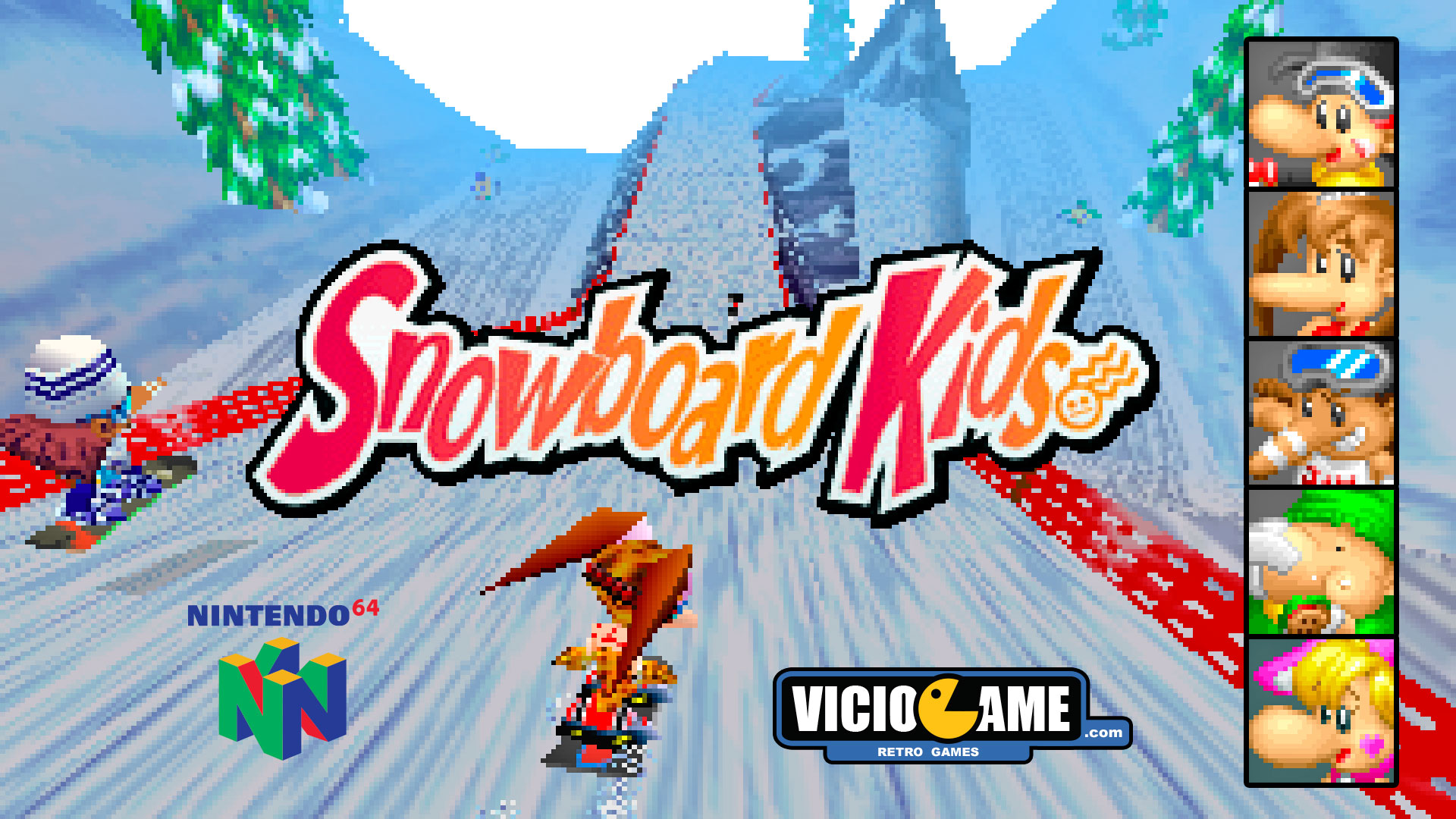 🎮 Snowboard Kids (Nintendo 64) – VICIOGAME