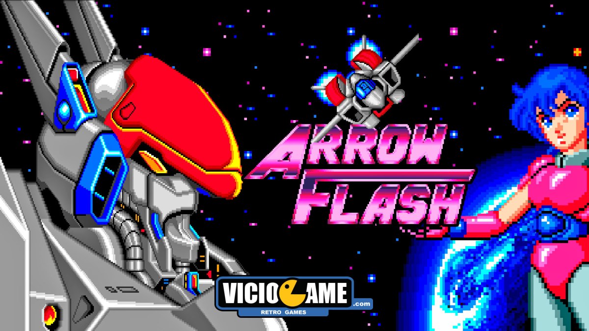 🎮 Arrow Flash (Mega Drive) Complete Gameplay – VICIOGAME