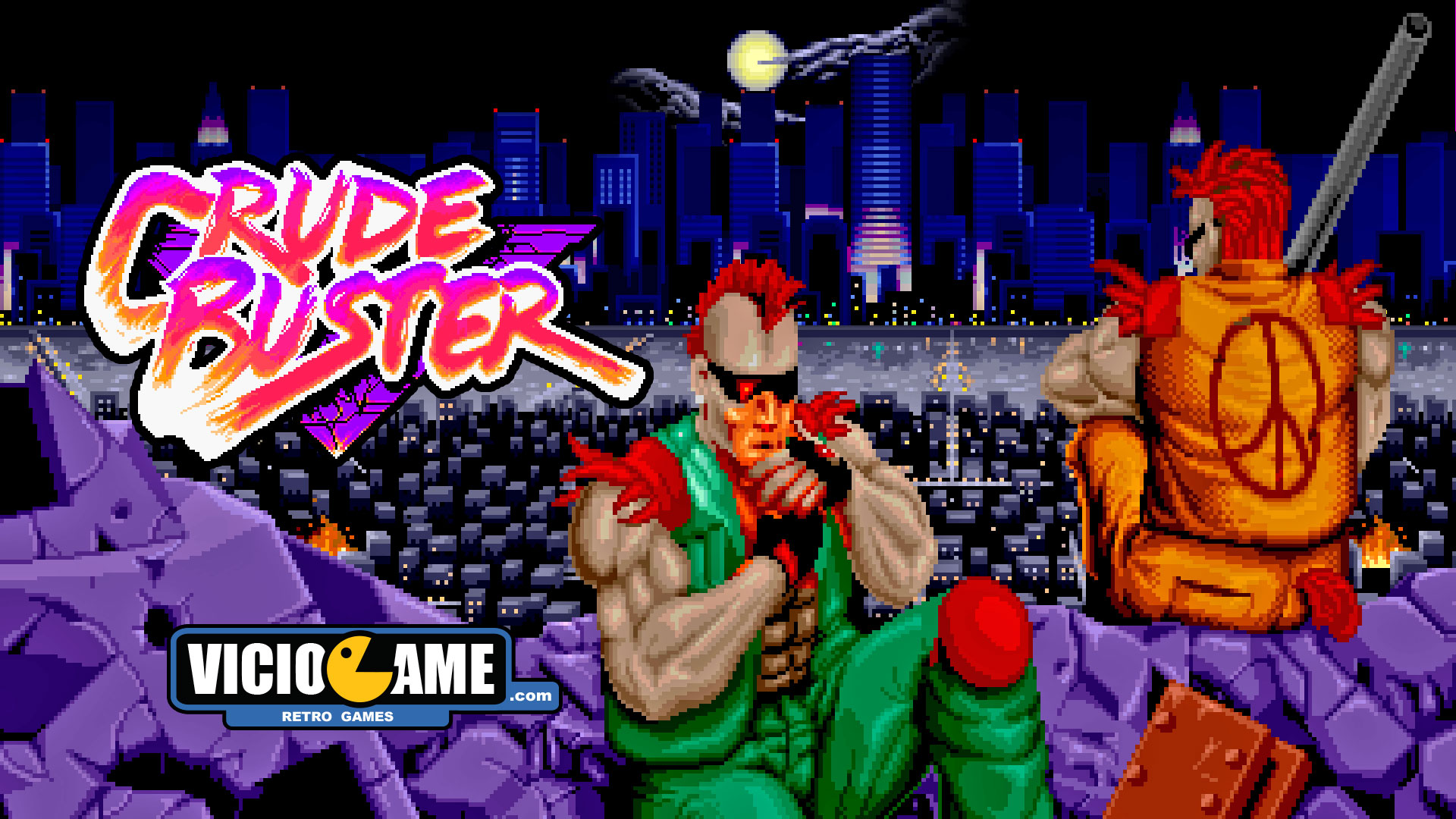 🎮Two Crude (Arcade) Complete Gameplay – VICIOGAME