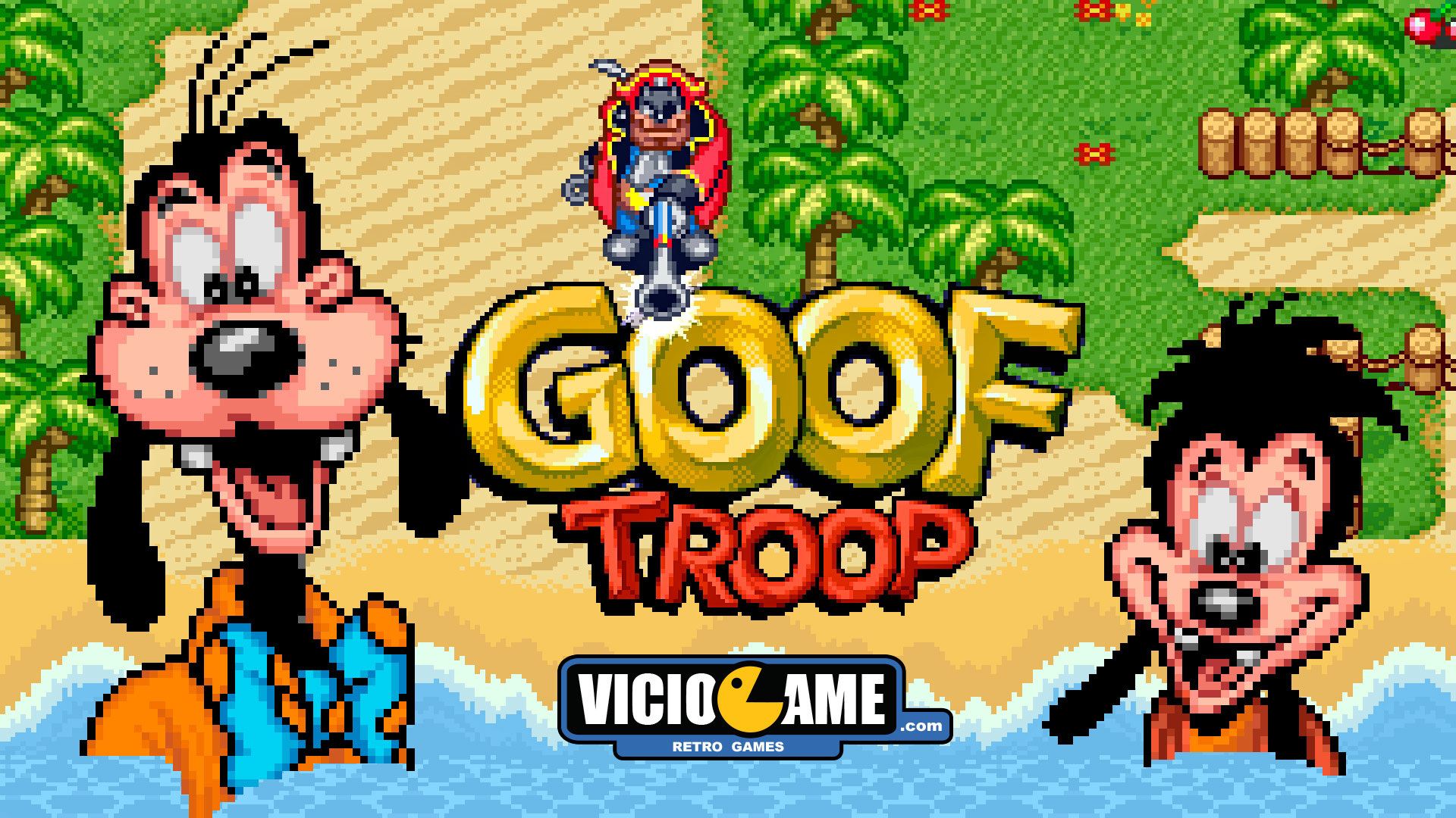 🎮 Goof Troop (Super Nintendo) Complete Gameplay – VICIOGAME