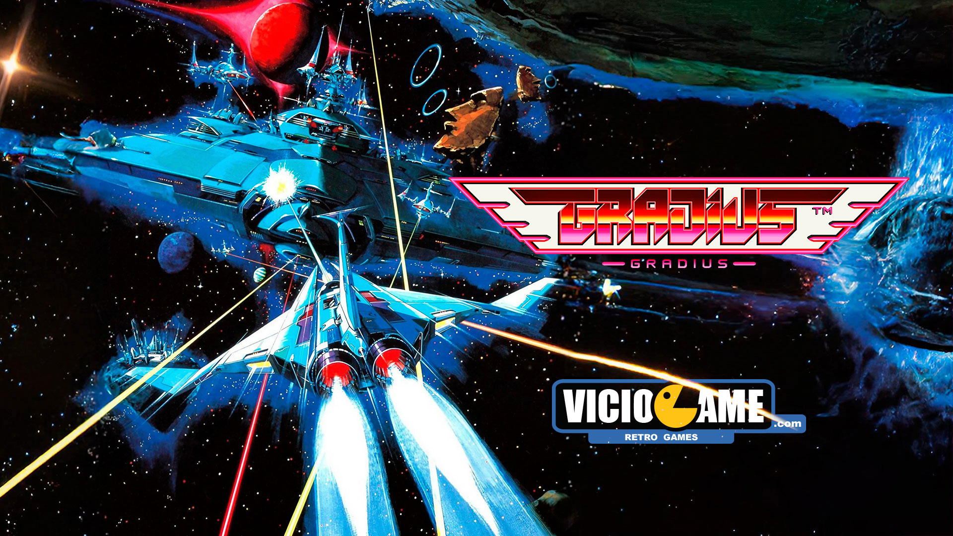 🎮 Gradius (Arcade) Complete Gameplay – VICIOGAME