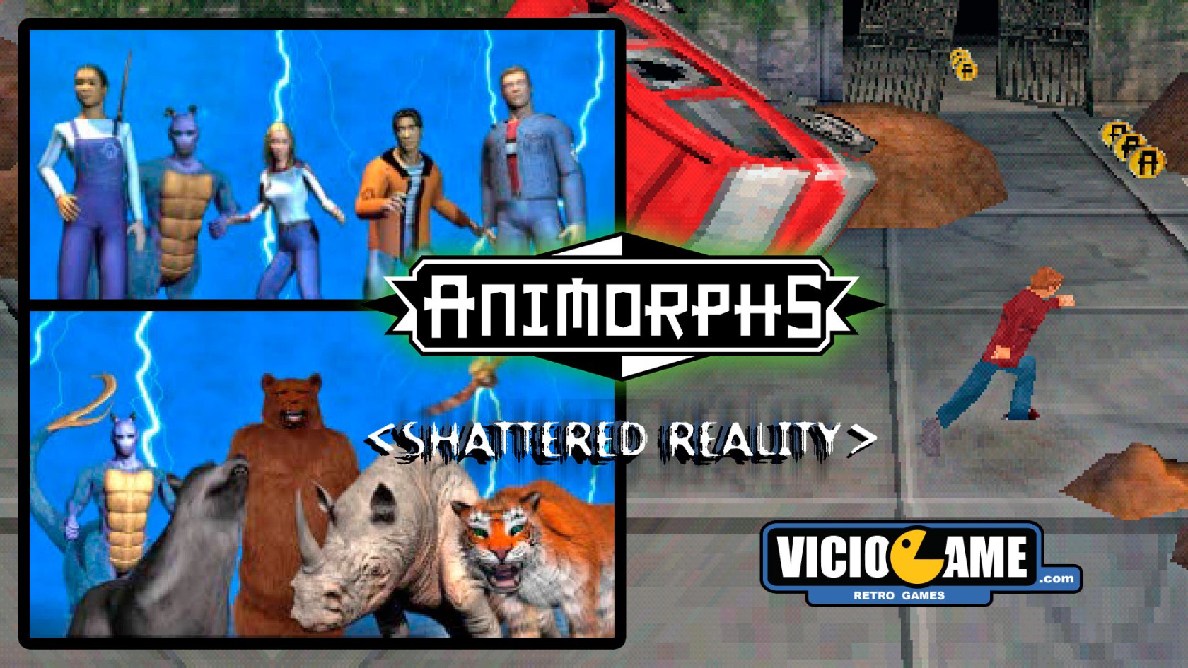 🎮 Animorphs (PlayStation) Complete Gameplay – VICIOGAME