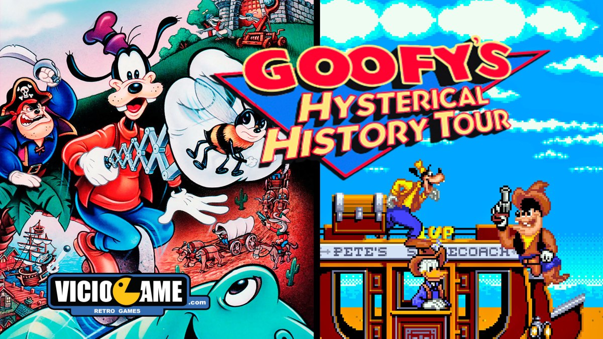 🎮 Goofy’s Hysterical History Tour (Mega Drive) Complete Gameplay ...