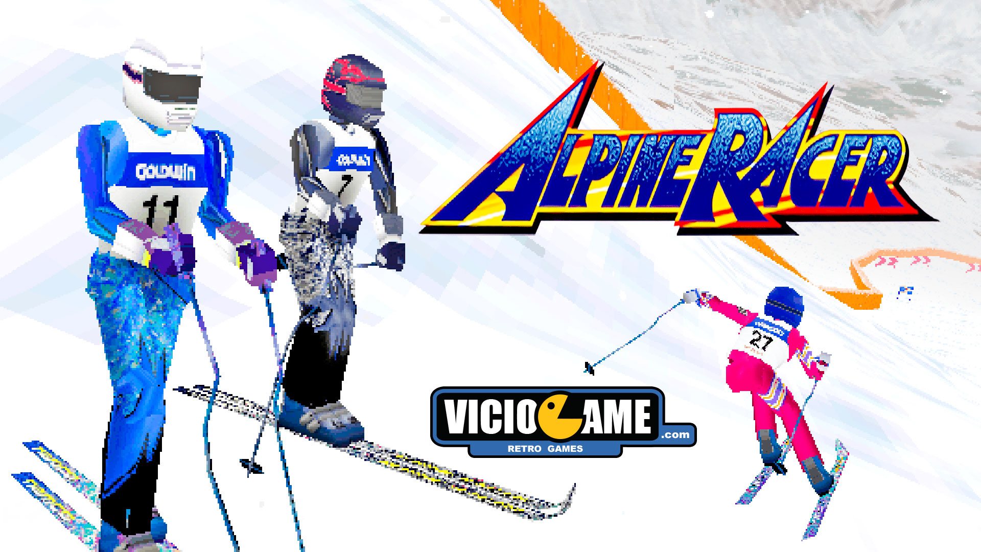 🎮 Alpine Racer (Arcade) Complete Gameplay – VICIOGAME