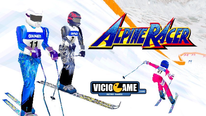 🎮 Alpine Racer (Arcade) Complete Gameplay – VICIOGAME