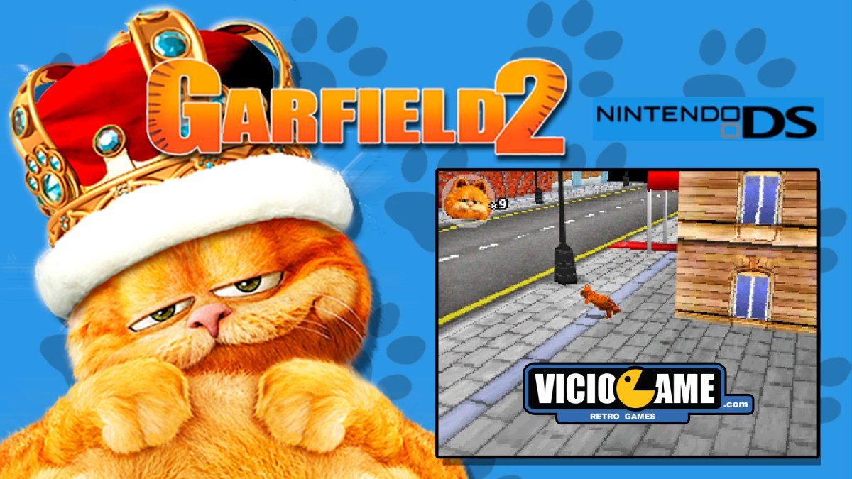 🎮 Garfield 2 (Nintendo DS) Complete Gameplay – VICIOGAME