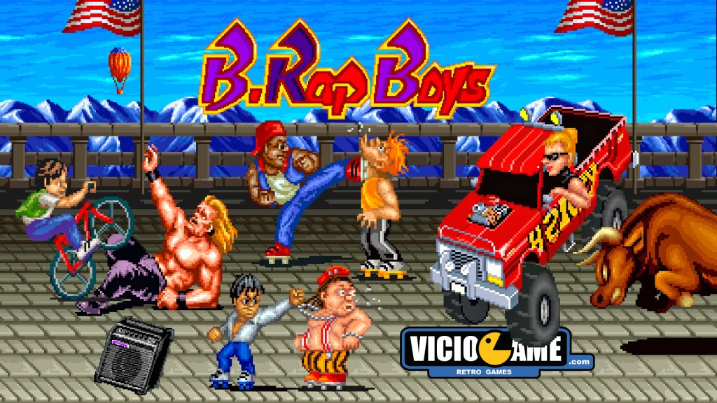 🎮 B.Rap Boys (Arcade) Complete Gameplay – VICIOGAME